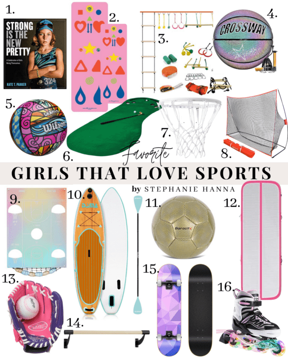 Gifts for Girls that love Sports - Stephanie Hanna Blog