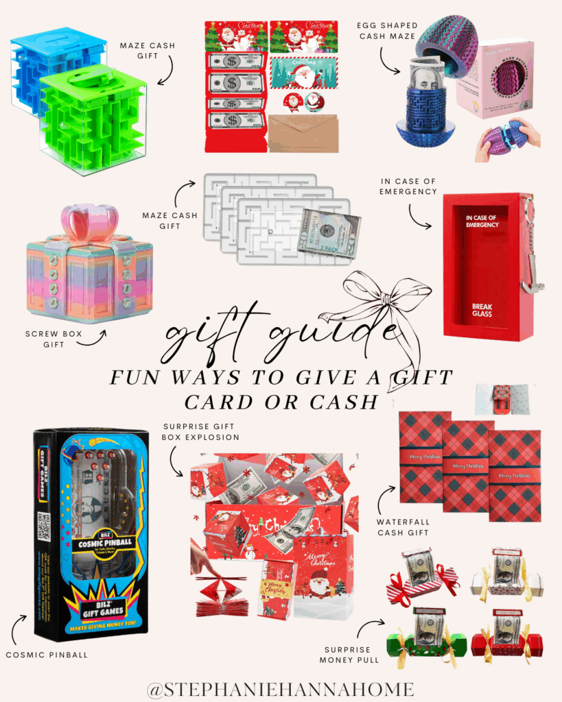 2025 Gift Guide — Fun & Creative Ways to Give Gift Cards or Cash